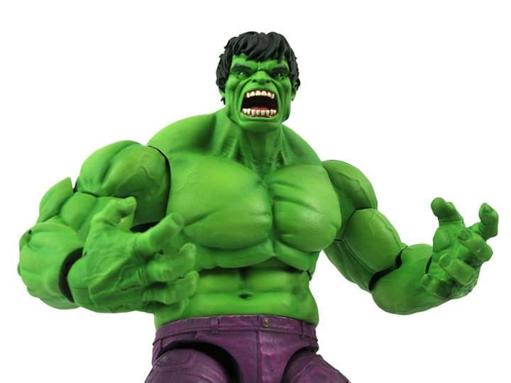 Figura Hulk Rampage - Marvel Select - Diamond - Iron Studios Online Store
