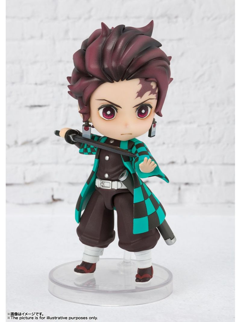 Figura Tanjiro Kamado - Demon Slayer - Figuarts MINI - Bandai - Iron ...