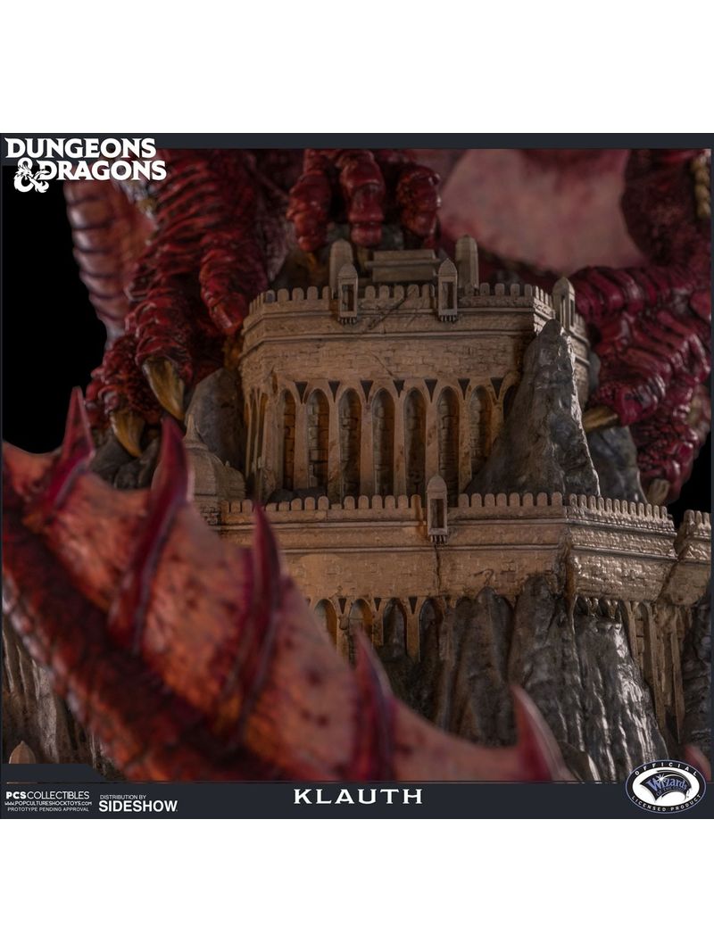 Estátua Klauth The Red Dragon - Dungeon and Dragons - Sideshow - Iron ...
