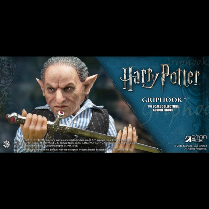 Figura Griphook 1.0 - Harry potter - 1/6 Figure - Star Ace - Iron ...