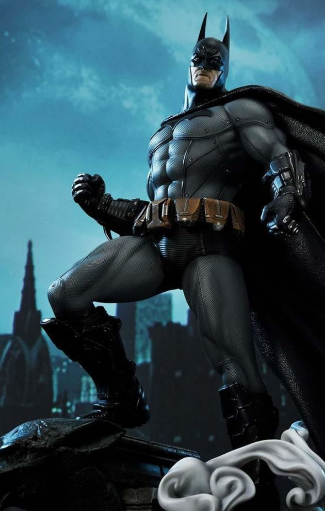 Estátua Batman - Arkham City 1/5 - DC Comics - Prime 1 - Iron Studios ...