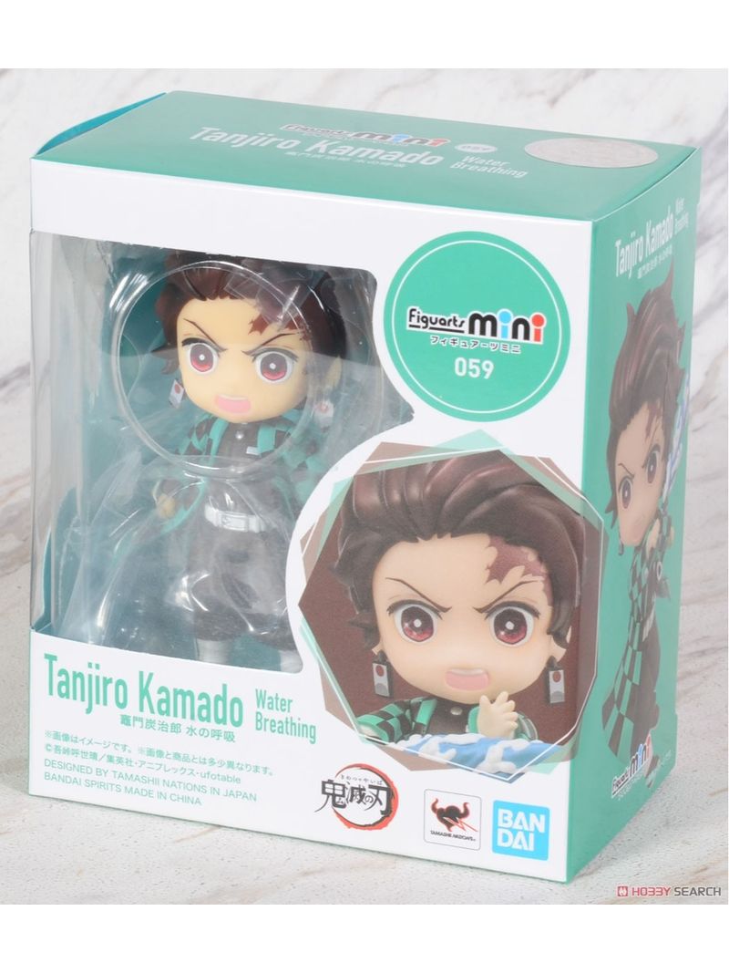 Figura Tanjiro Kamado Water Breathing - Figuarts Mini - Demon Slayer ...
