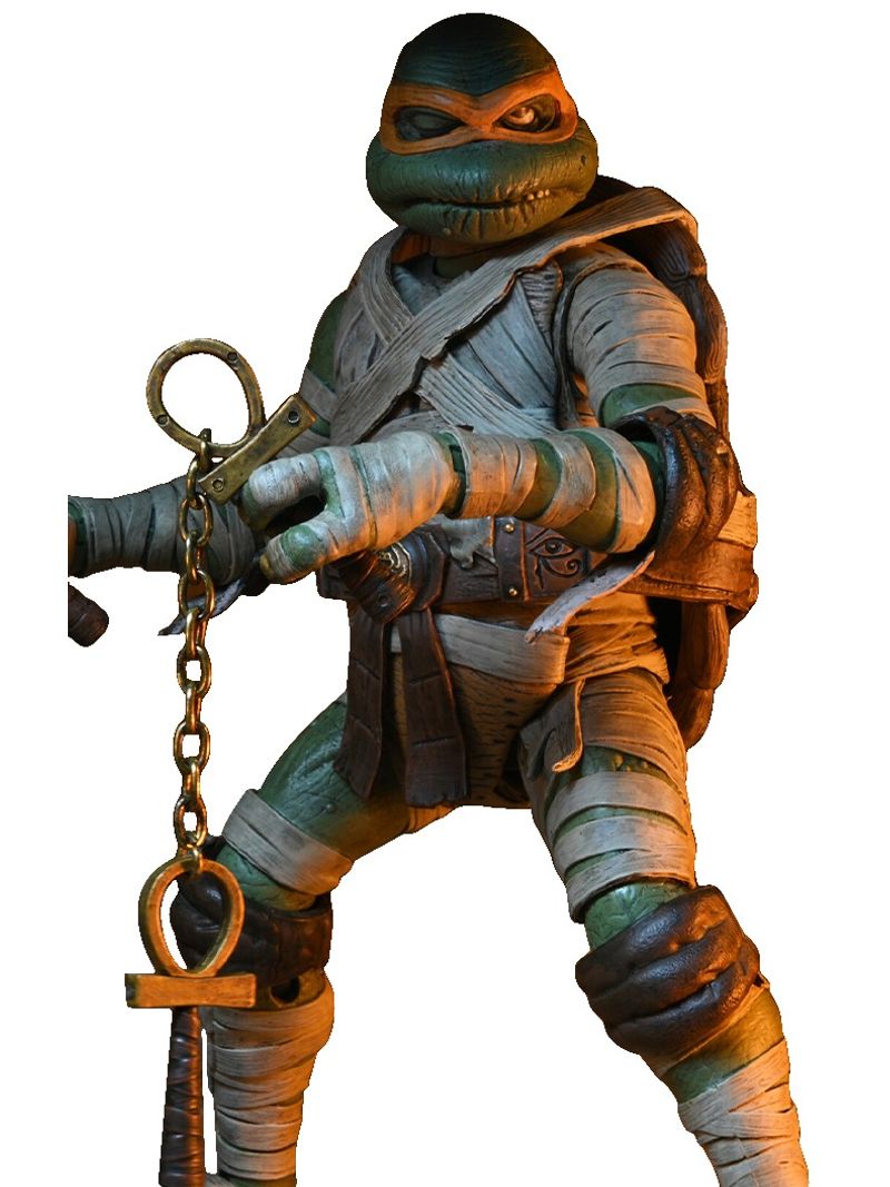 Figura Michelangelo as the Mummy - Universal Monster TMNT - 7 Scale ...
