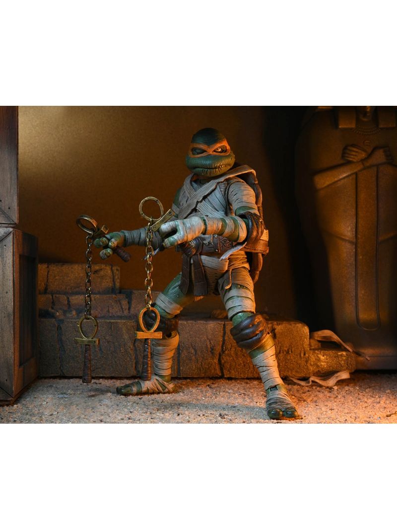 Figura Michelangelo as the Mummy - Universal Monster TMNT - 7 Scale ...
