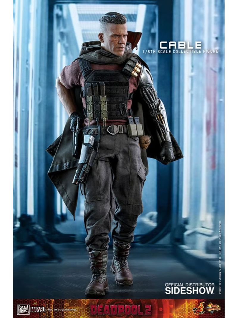 Figura Cable - Deadpool 2 - Sixth Scale - Hot Toys - Iron Studios ...