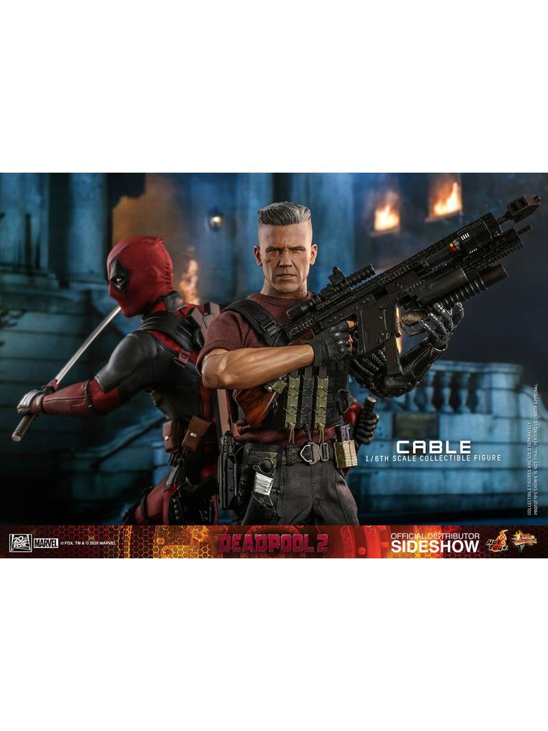 Figura Cable - Deadpool 2 - Sixth Scale - Hot Toys - Iron Studios ...