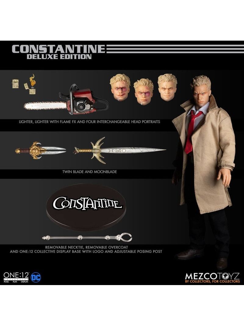 Figura John Constantine Deluxe Edition - DC Comics - 1/12 Collective ...