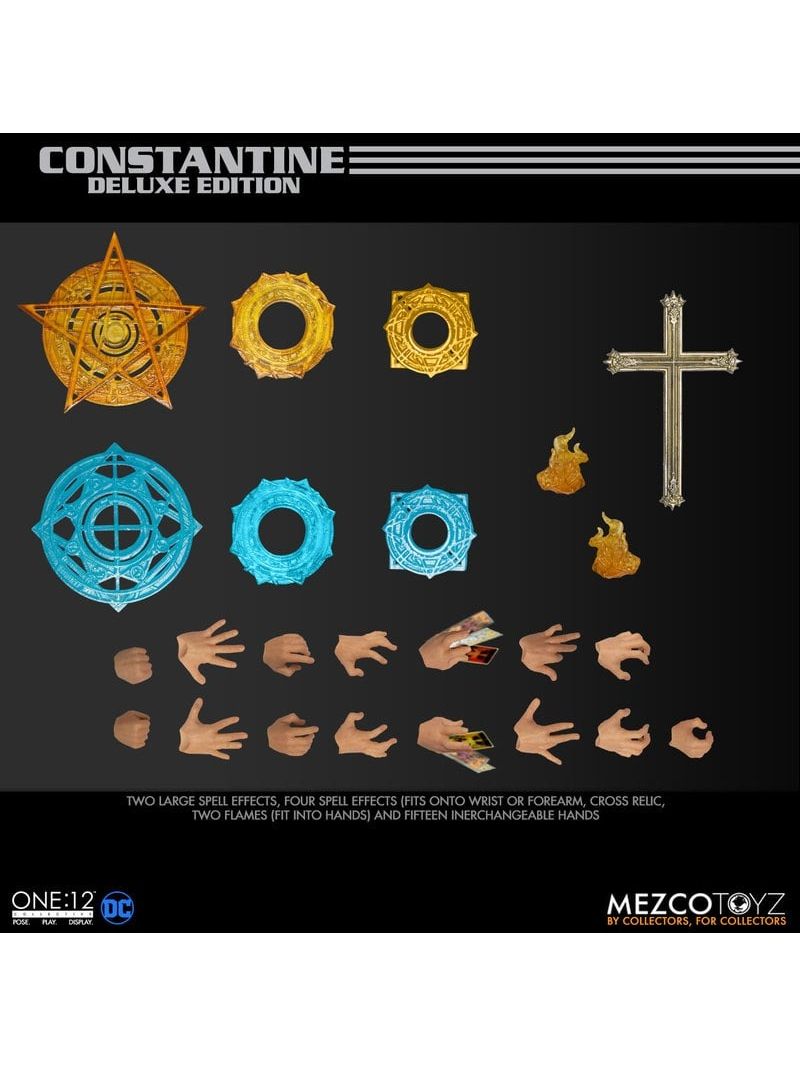 Figura John Constantine Deluxe Edition - DC Comics - 1/12 Collective ...