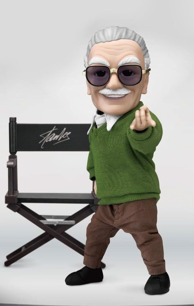 Figura Stan Lee - Pow - Egg Attack - Beast Kingdom - Iron Studios ...