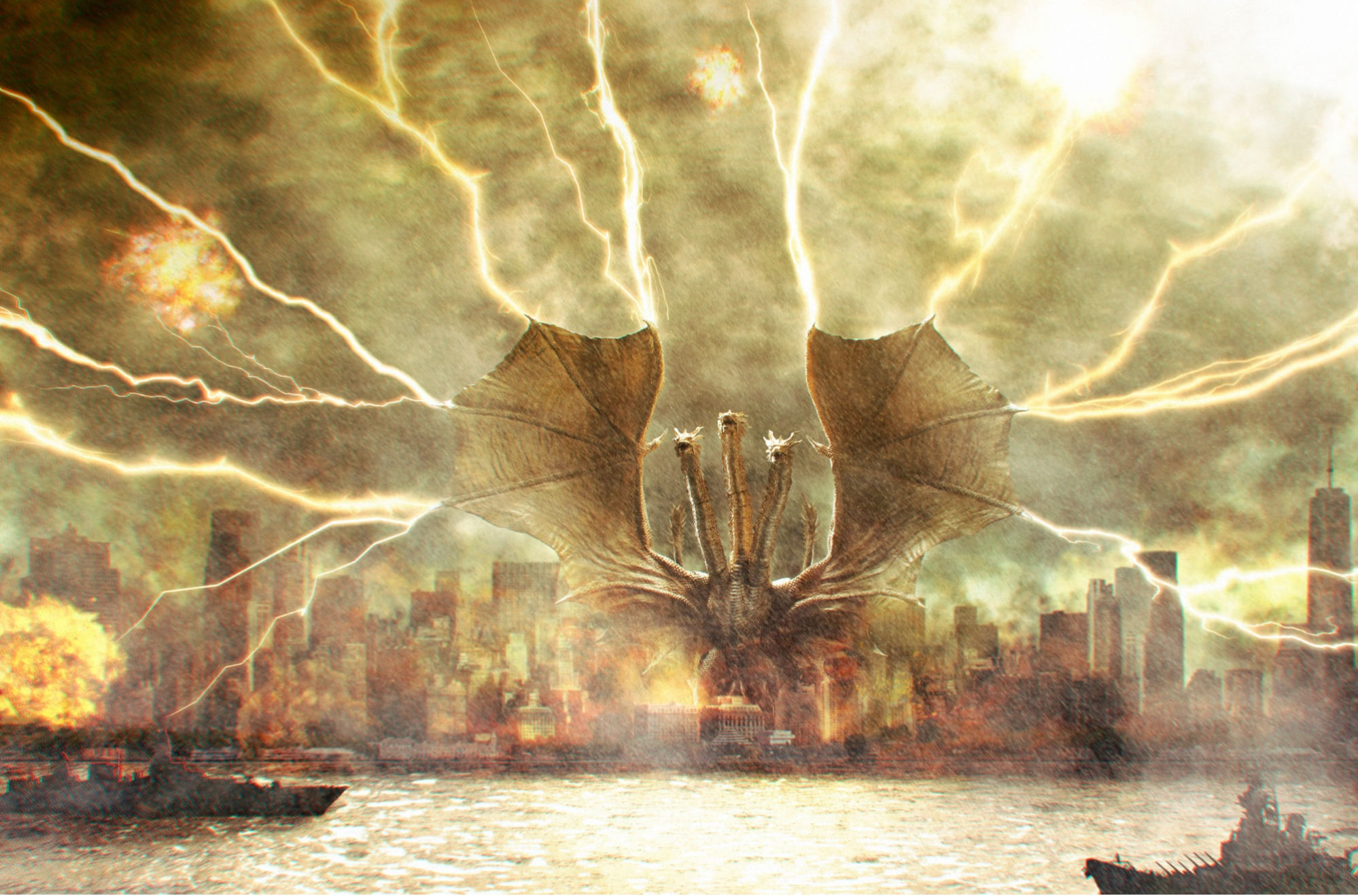 Figura King Ghidorah (2019) Special Color Ver. - Godzilla - S.H ...