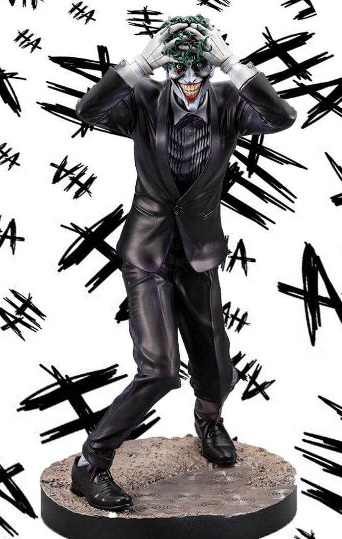 Estátua The Joker One Bad Day - Batman The Killing Joke - Art FX ...