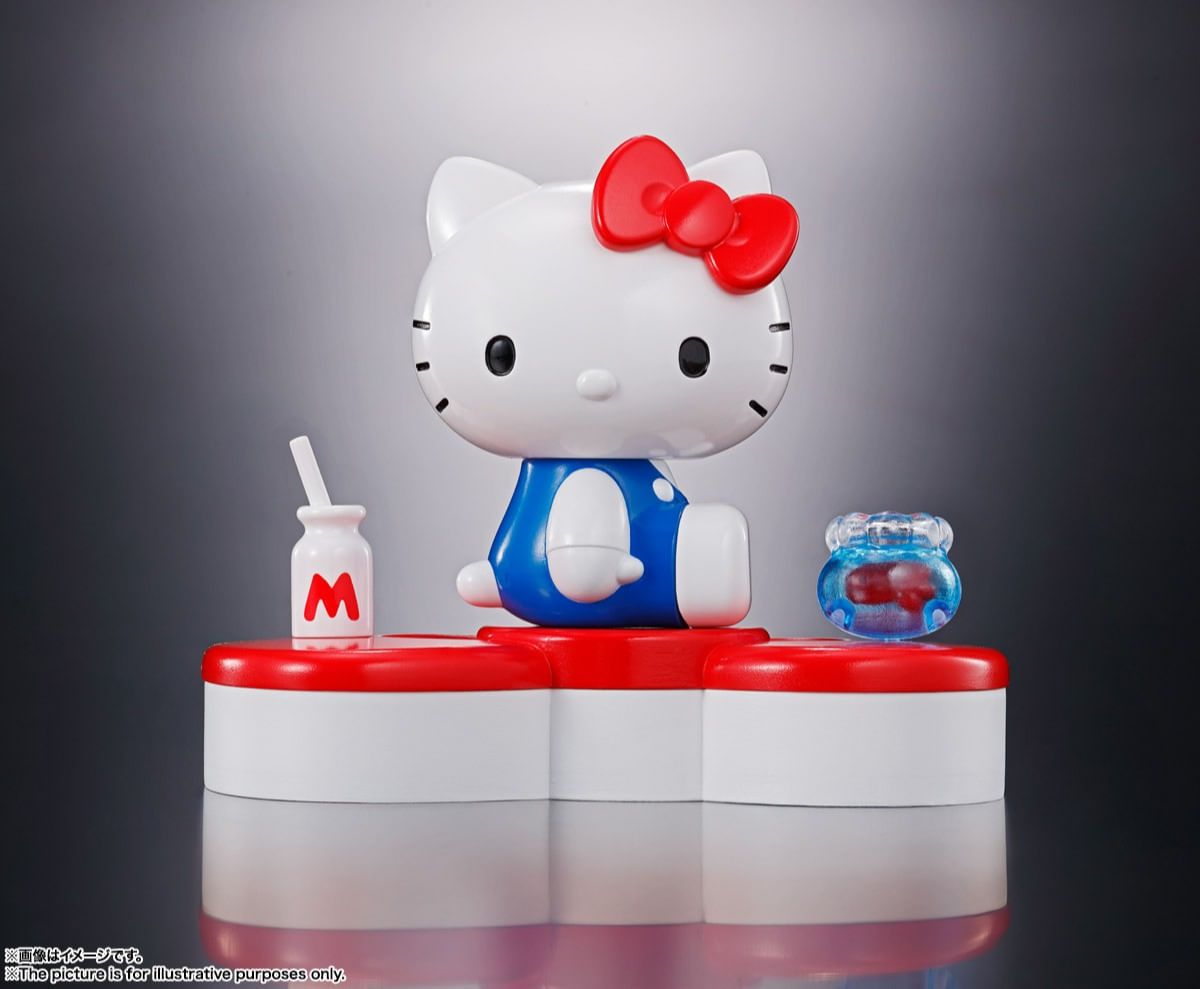 Estátua Hello Kitty 45th Anniversary - Hello Kitty - Soul of Chogokin ...