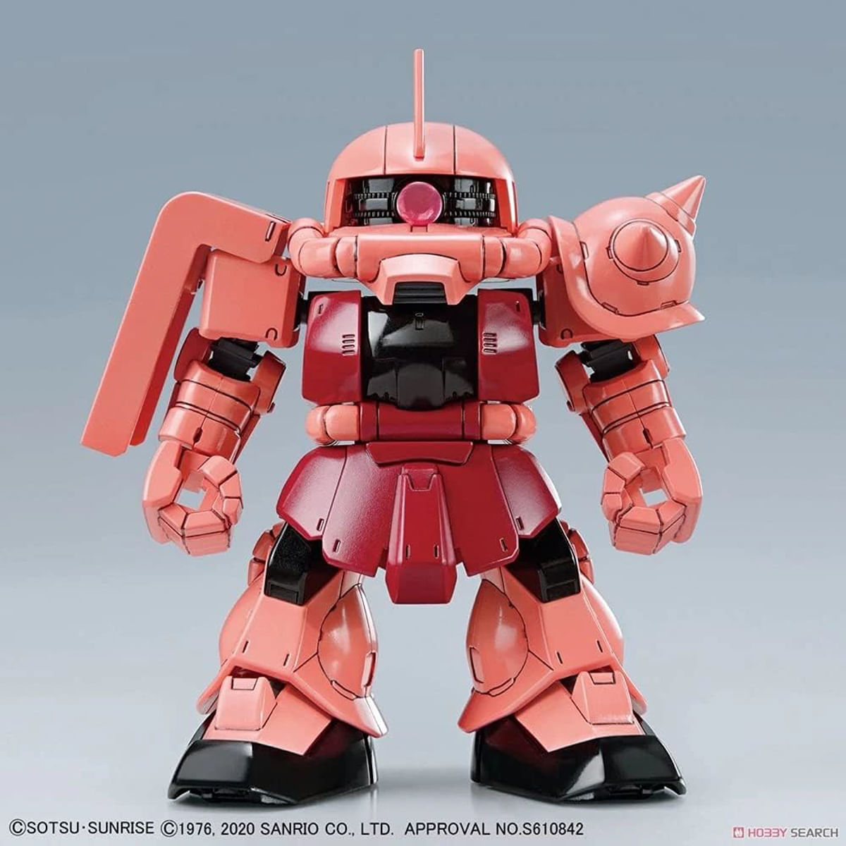 Hello Kitty Ms 06s Char S Zaku Ii Gundam Sd Gundam Cross