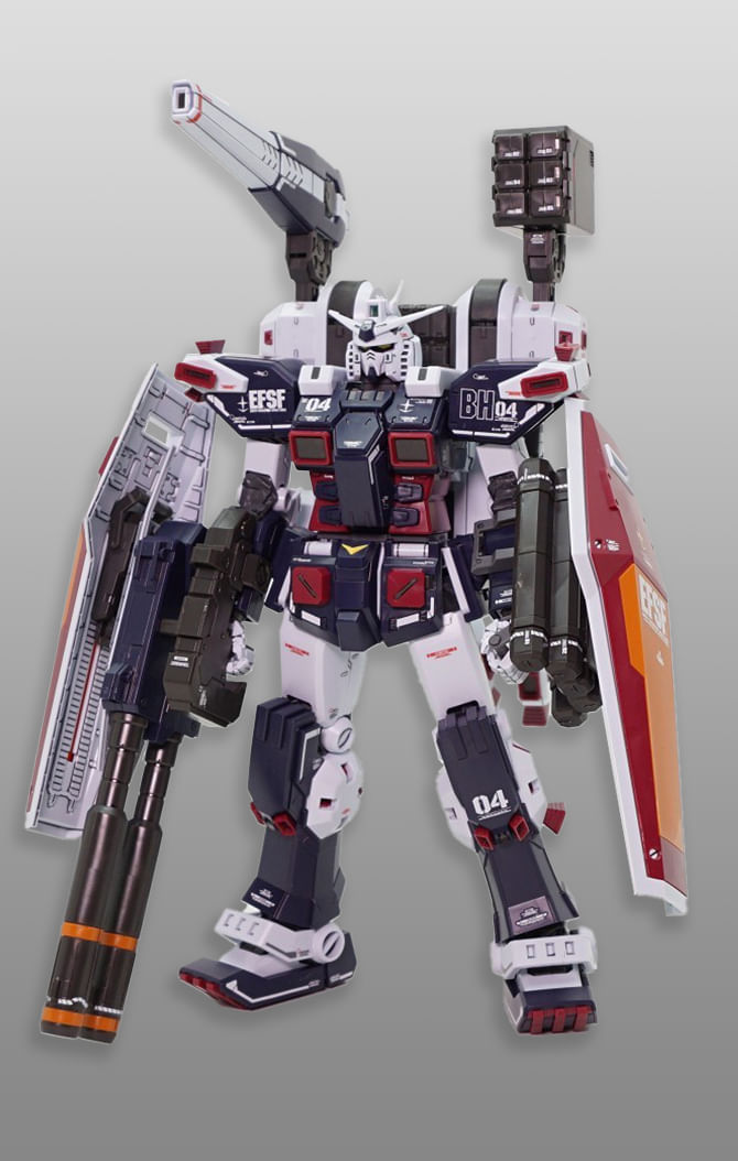 FA-78 Full Armour Gundam Ver Ka Thunderbolt - Gundam - MG 1/100 ...