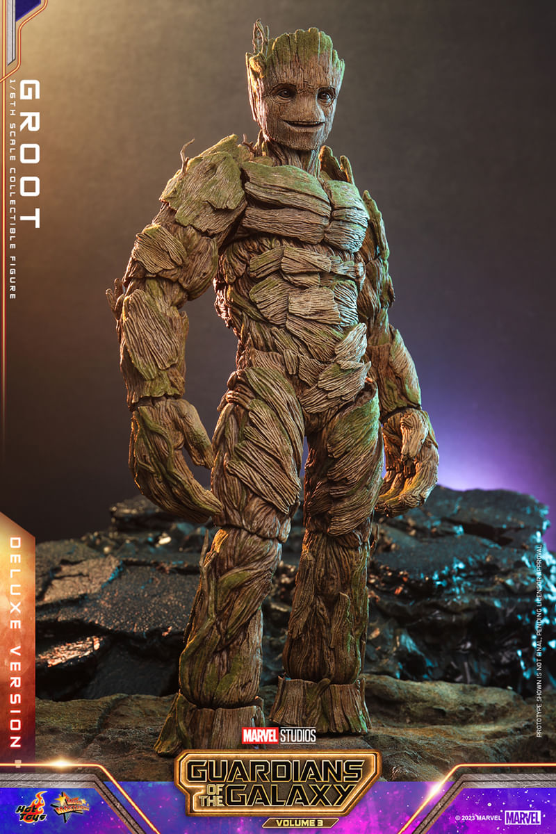 Figura Groot Deluxe Version - Marvel - Sixth Scale - Hot Toys - Iron ...