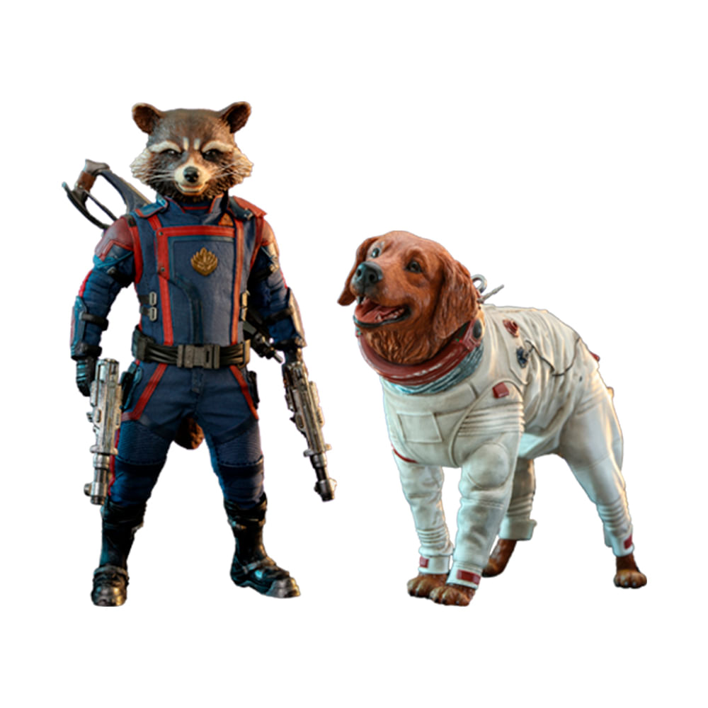 Figura Rocket and Cosmo - Marvel - Sixth Scale - Hot Toys - Iron ...